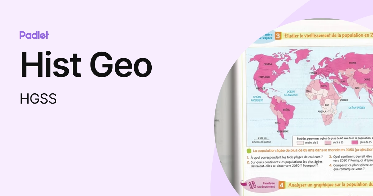 Hist Geo (HGSS) profile | Padlet