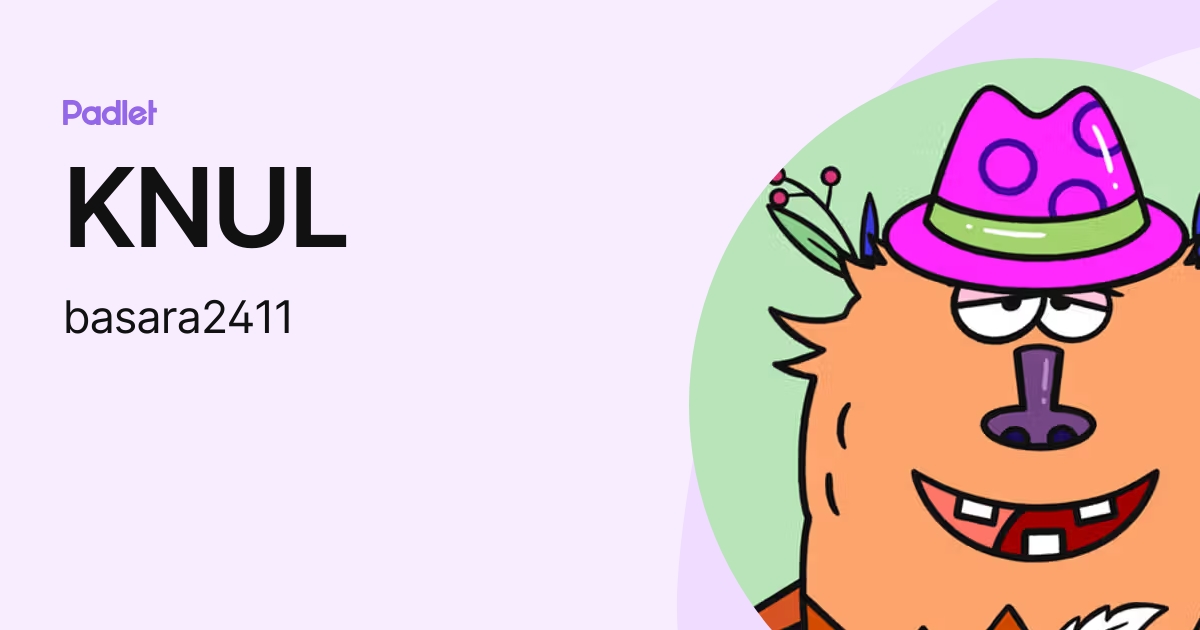 KNUL (basara2411) profile | Padlet