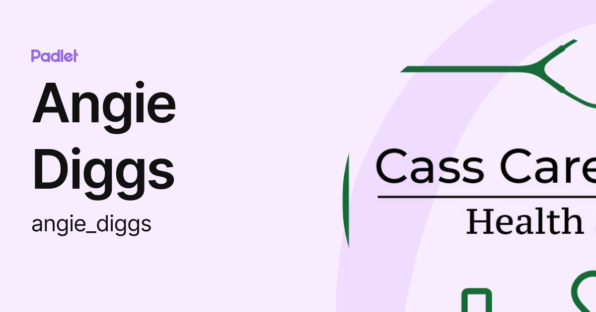 Angie Diggs (angie_diggs) profile | Padlet