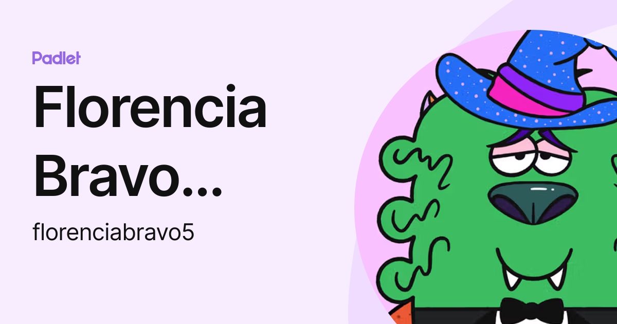 Florencia Bravo Parra - Pumahue Curauma (florenciabravo5) profile | Padlet