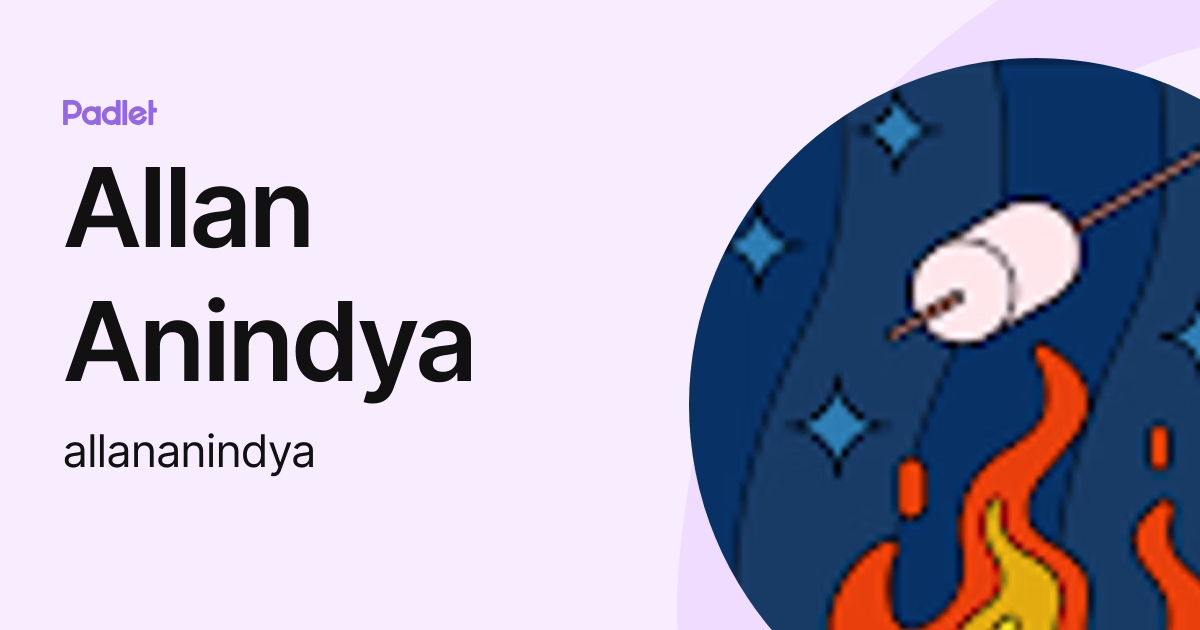 Allan Anindya (allananindya) profile | Padlet