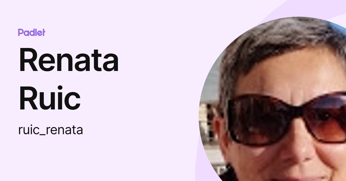 Renata Ruic (ruic_renata) profile | Padlet