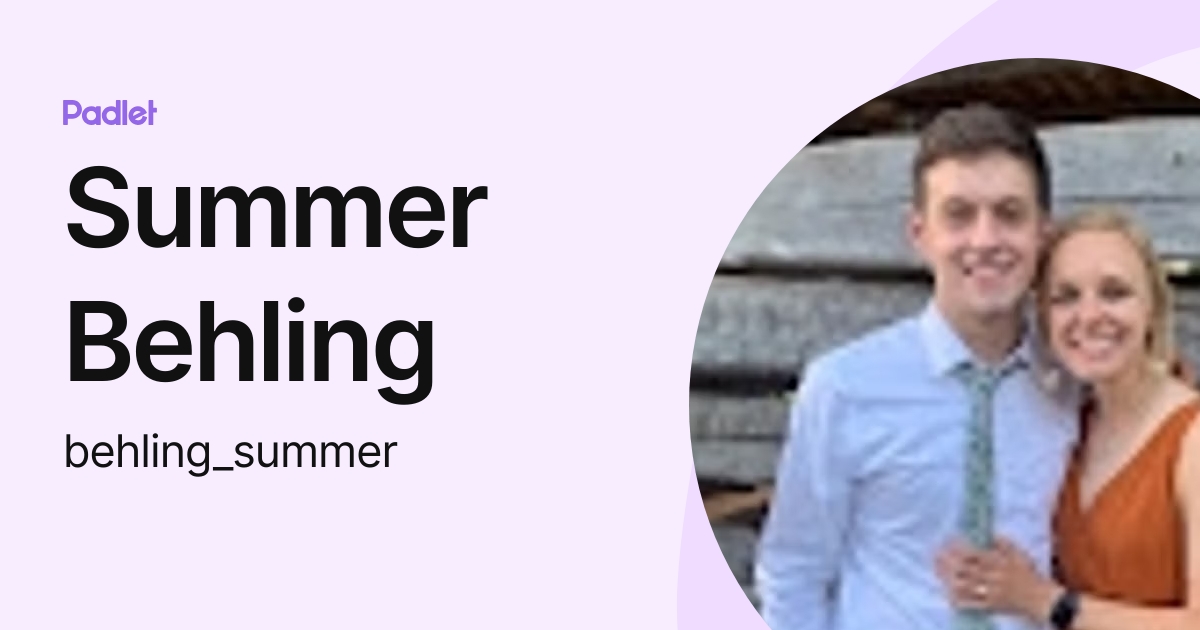 Summer Behling (behling_summer) profile | Padlet