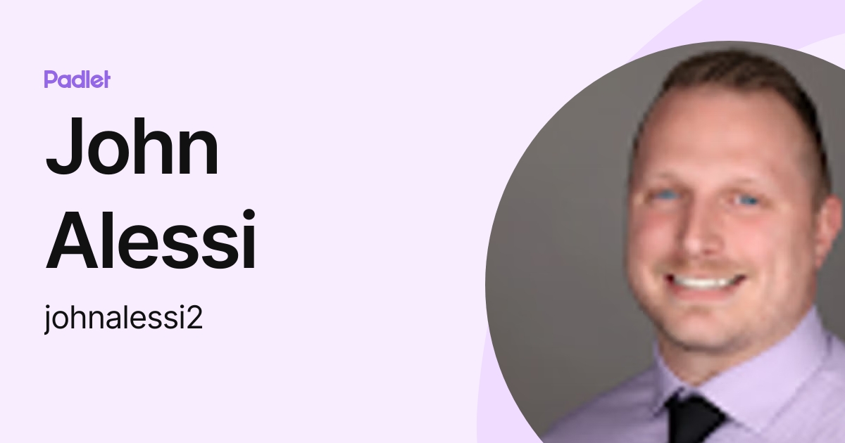 John Alessi (johnalessi2) profile | Padlet