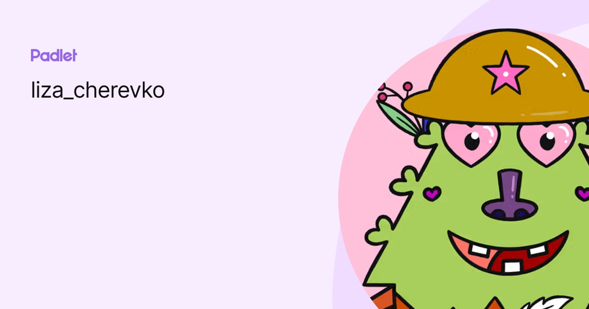 liza_cherevko profile | Padlet