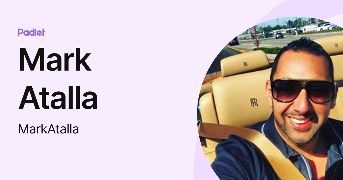 Mark Atalla (MarkAtalla) profile | Padlet