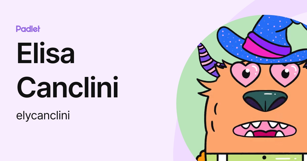 Elisa Canclini (elycanclini) profile | Padlet