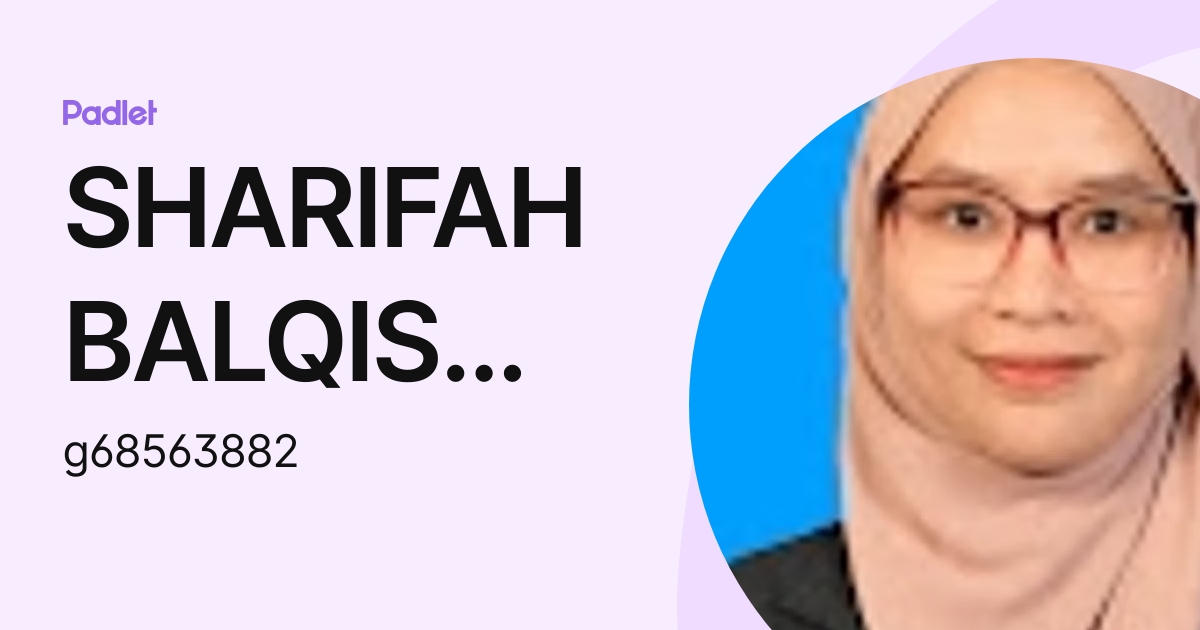SHARIFAH BALQIS ZAFIRAH BINTI SYED MOHD NAJIB KPM-Guru (g68563882 ...