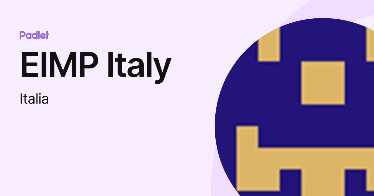 EIMP Italy (Italia) profile | Padlet