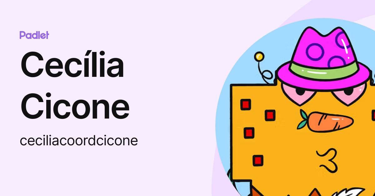 Cecília Cicone (ceciliacoordcicone) profile | Padlet
