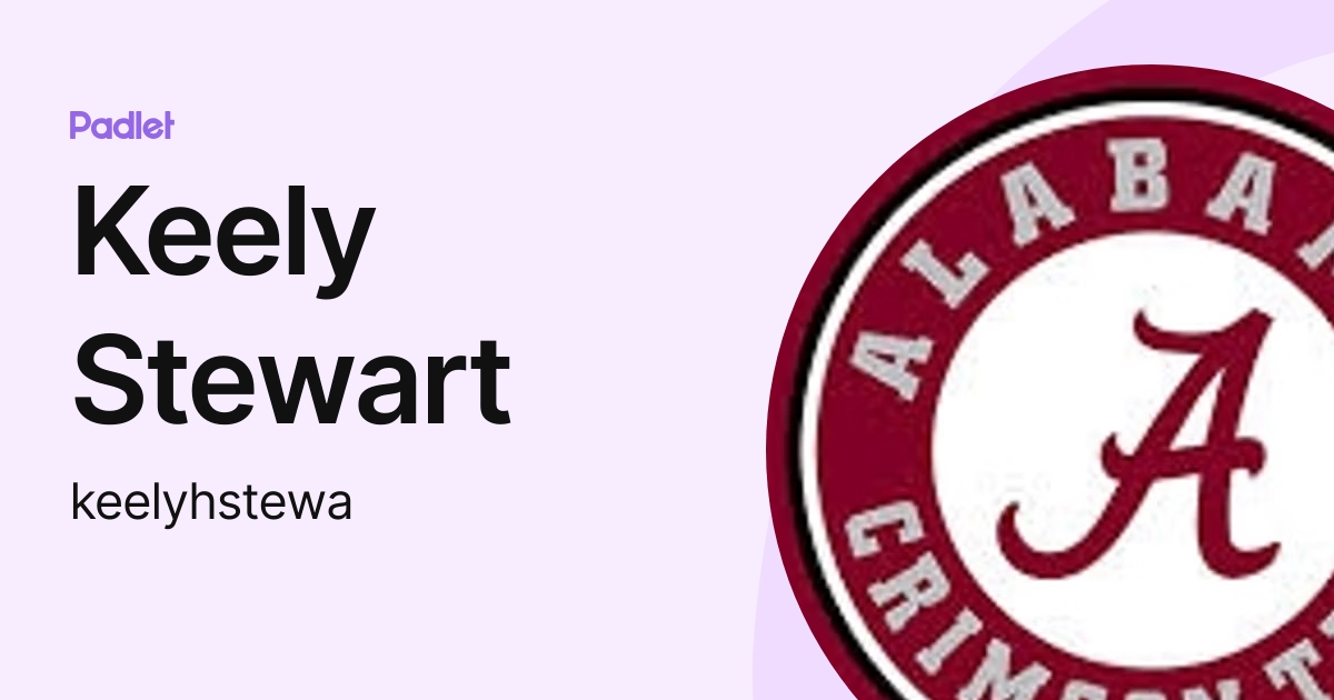 Keely Stewart (keelyhstewa) profile | Padlet