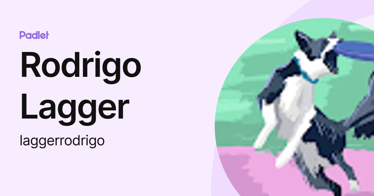 Rodrigo Lagger (laggerrodrigo) profile | Padlet