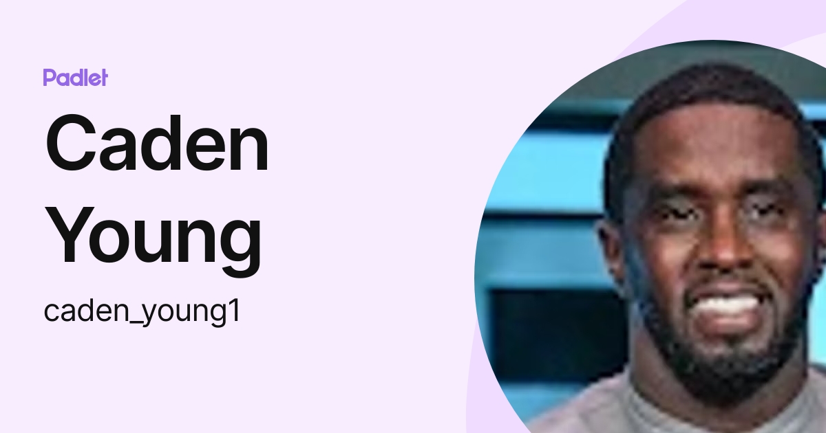 Caden Young (caden_young1) profile | Padlet