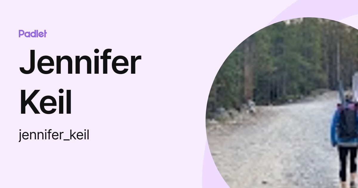 Jennifer Keil (jennifer_keil) profile | Padlet