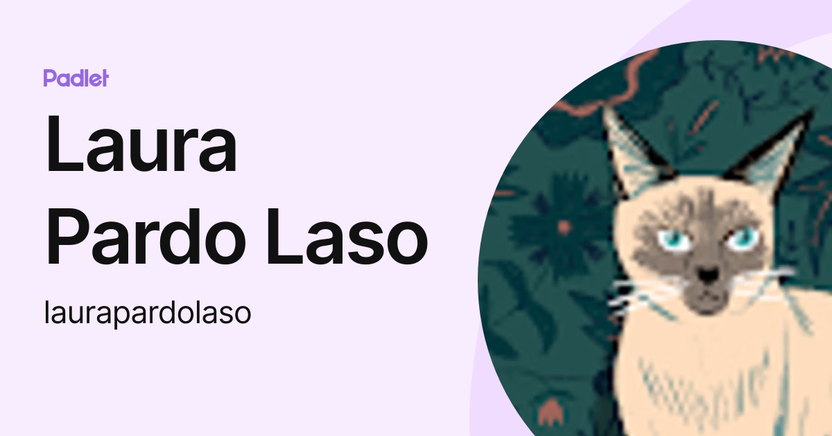 Laura Pardo Laso (laurapardolaso) profile | Padlet