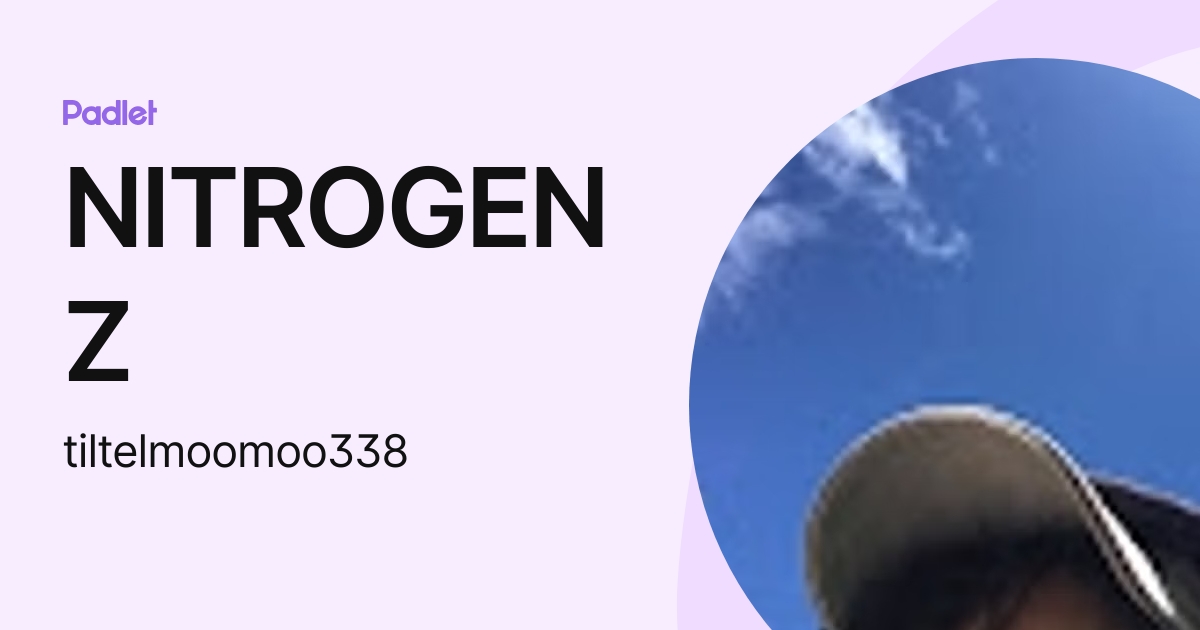 NITROGENZ (tiltelmoomoo338) profile | Padlet