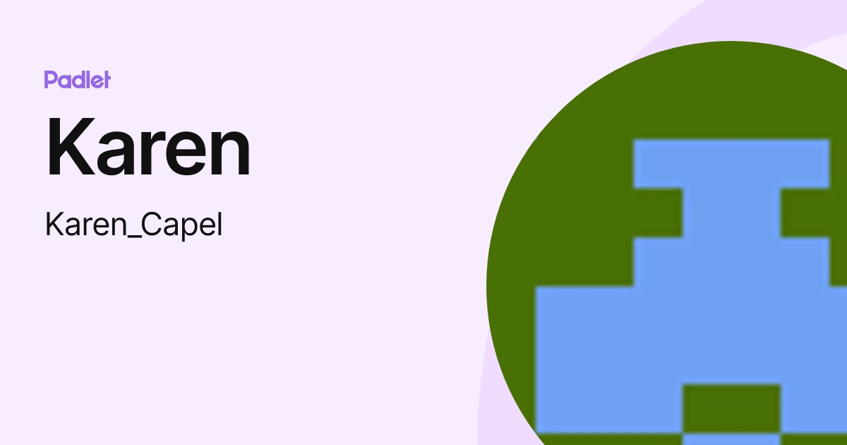 Karen (Karen_Capel) perfil | Padlet