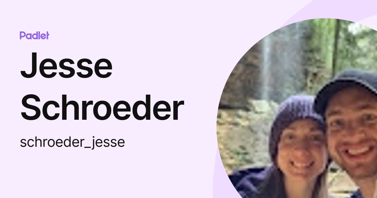 Jesse Schroeder (schroeder_jesse) profile | Padlet