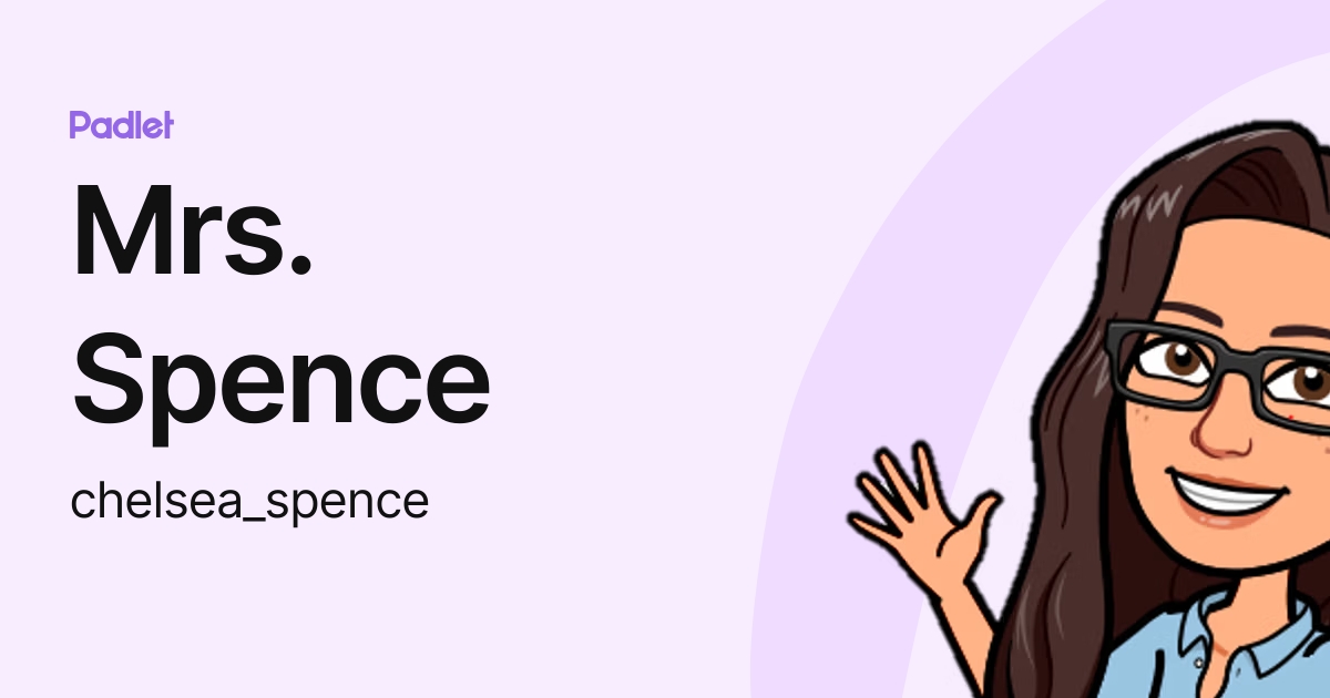 Mrs Spence Chelsea Spence Profile Padlet