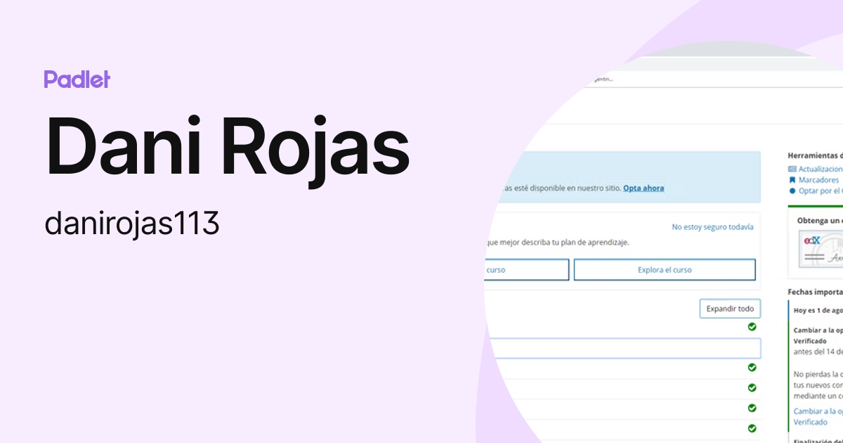 Dani Rojas (danirojas113) profile | Padlet