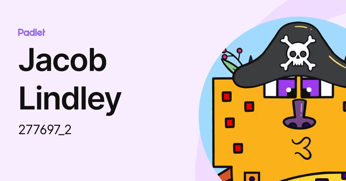 Jacob Lindley (277697_1) profile | Padlet