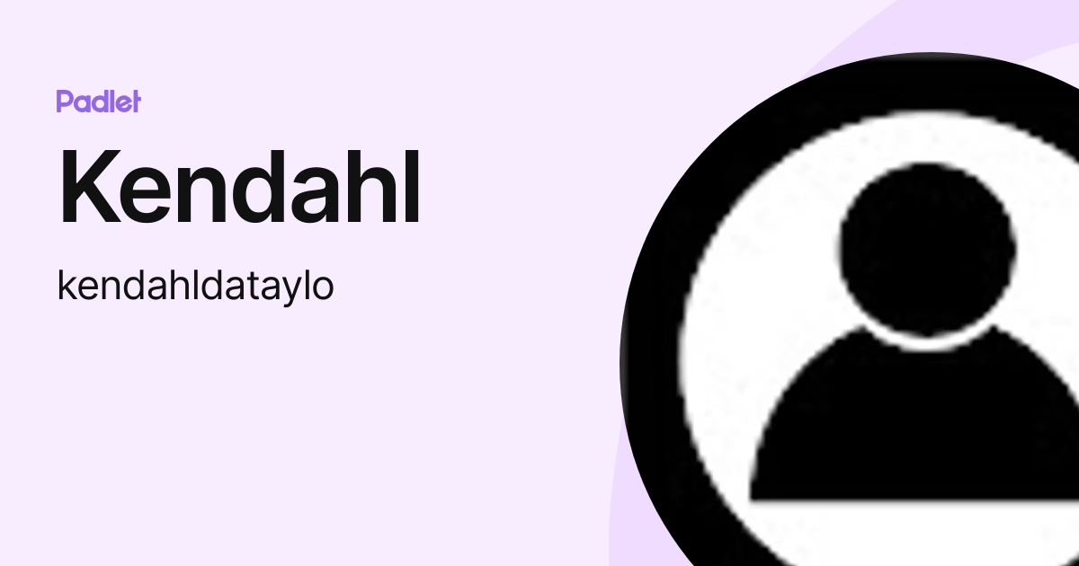Kendahl Kendahldataylo Profile Padlet