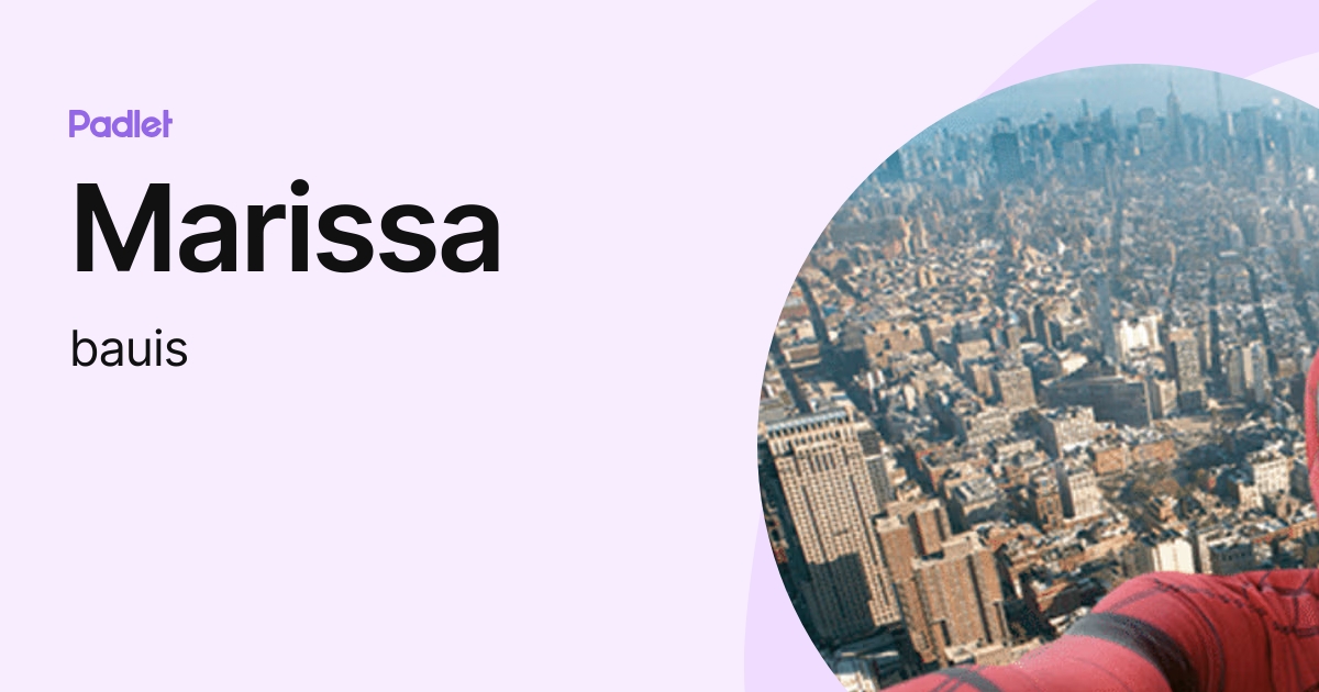 Marissa (bauis) profile | Padlet