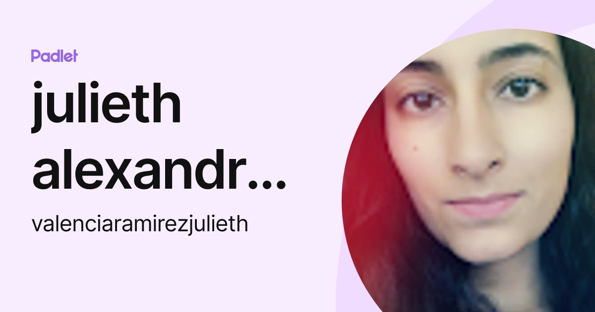 julieth alexandra valencia ramirez (valenciaramirezjulieth) profile ...