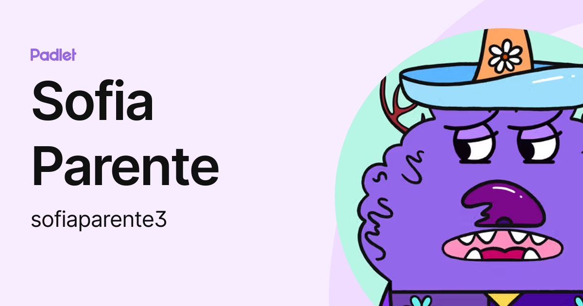 Sofia Parente (sofiaparente3) profile | Padlet