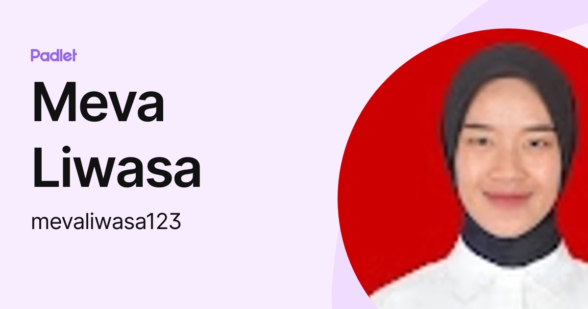 Meva Liwasa (mevaliwasa123) profile | Padlet