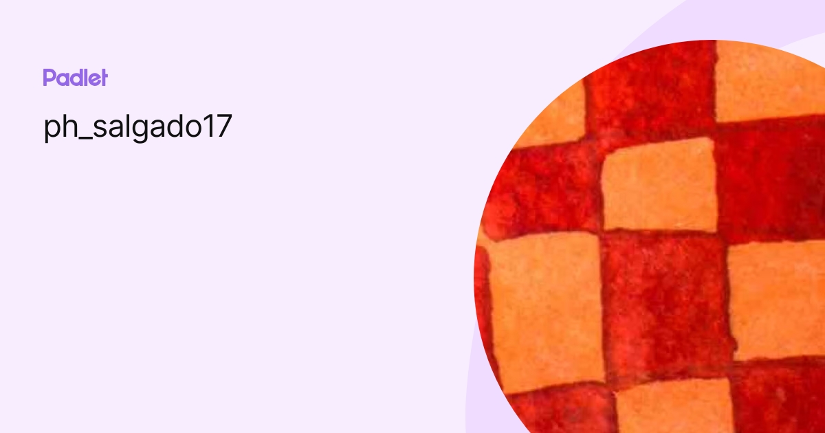 ph_salgado17 profile | Padlet