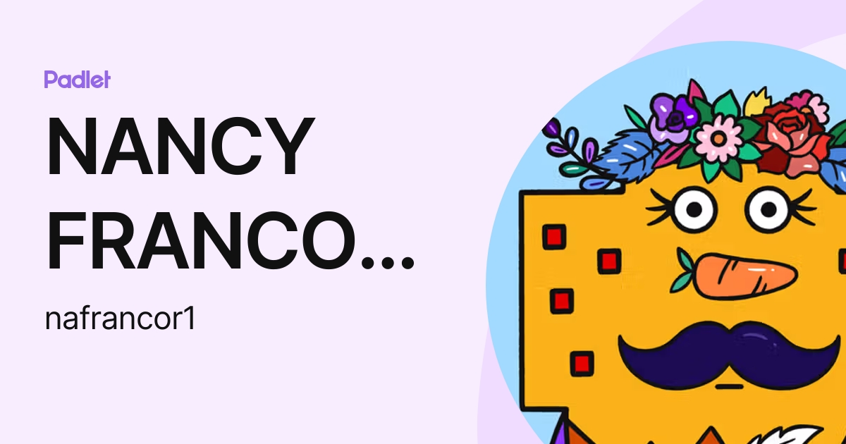 NANCY FRANCO RUIZ (nafrancor1) profile | Padlet