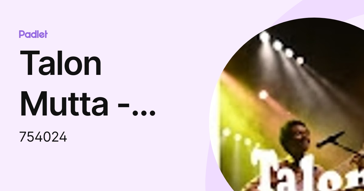 Talon Mutta - Centennial Sr PS (1506) (754024) profile | Padlet