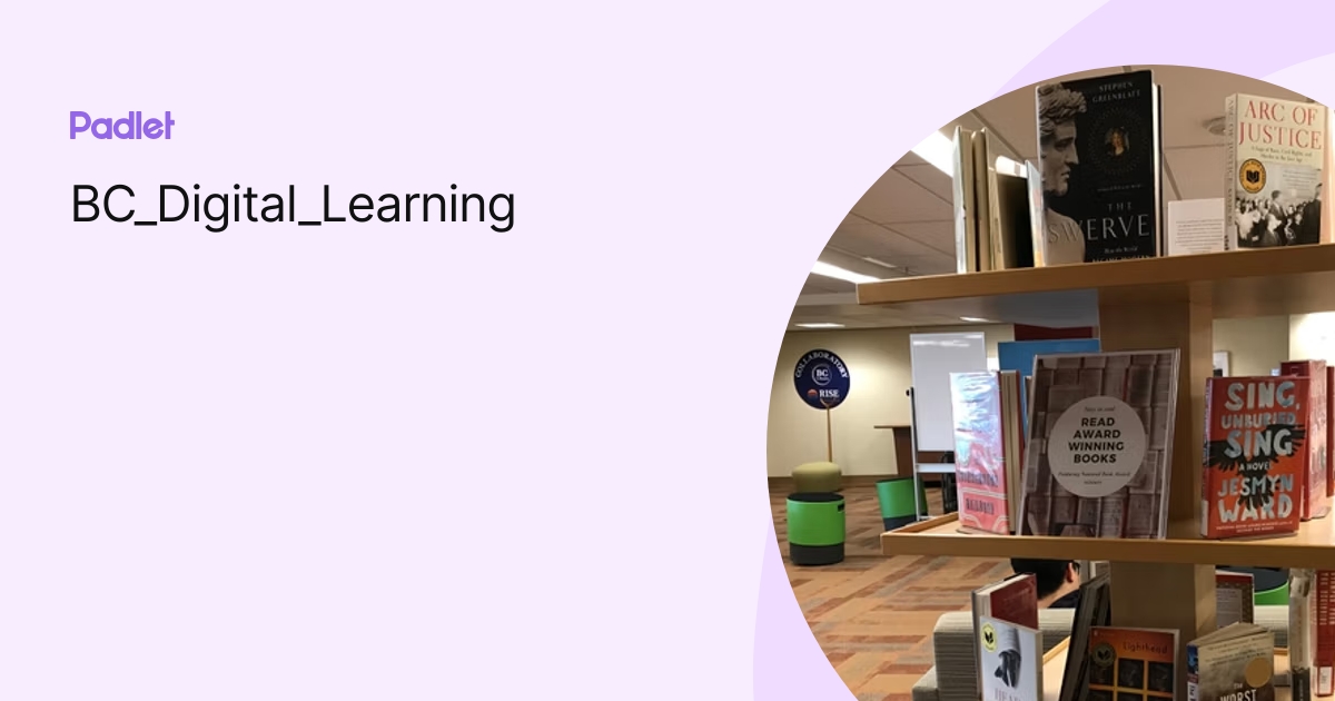 BC_Digital_Learning profile | Padlet