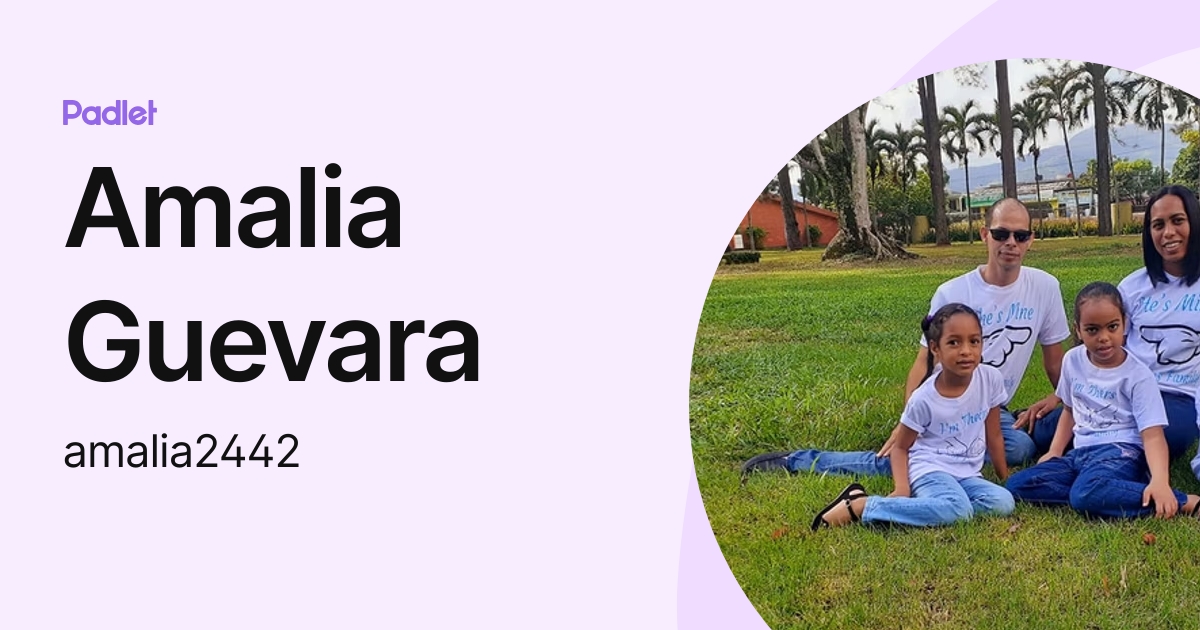 Amalia Guevara (amalia2442) profile | Padlet