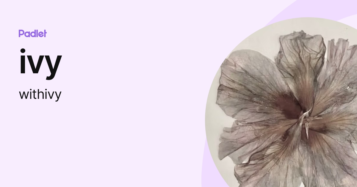 qlaa (ql44) profile | Padlet