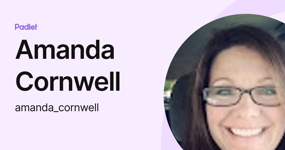 Amanda Cornwell (amanda_cornwell) profile | Padlet