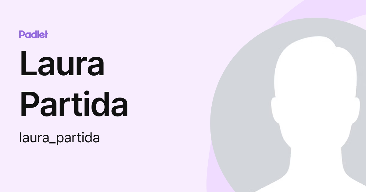 Laura Partida (laura_partida) profile | Padlet