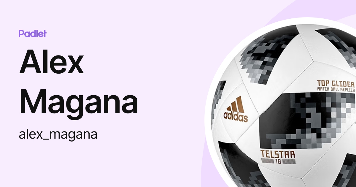 Alex Magana (alex_magana) profile | Padlet