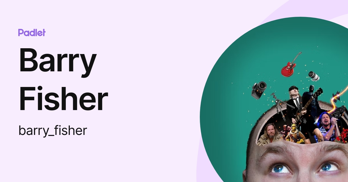Barry Fisher (barry_fisher) profile | Padlet