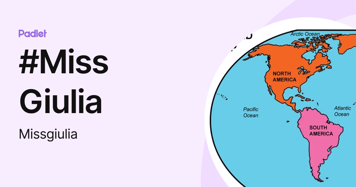 #Miss Giulia (Missgiulia) profile | Padlet