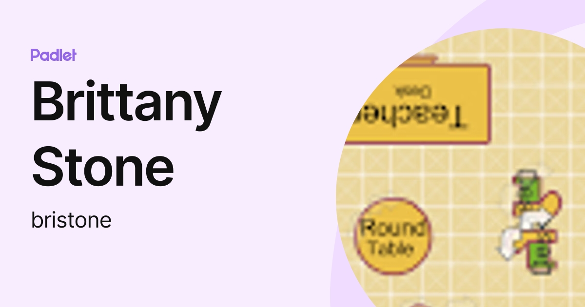 Brittany Stone (bristone) profile | Padlet