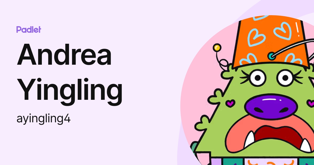 Andrea Yingling (ayingling4) profile | Padlet