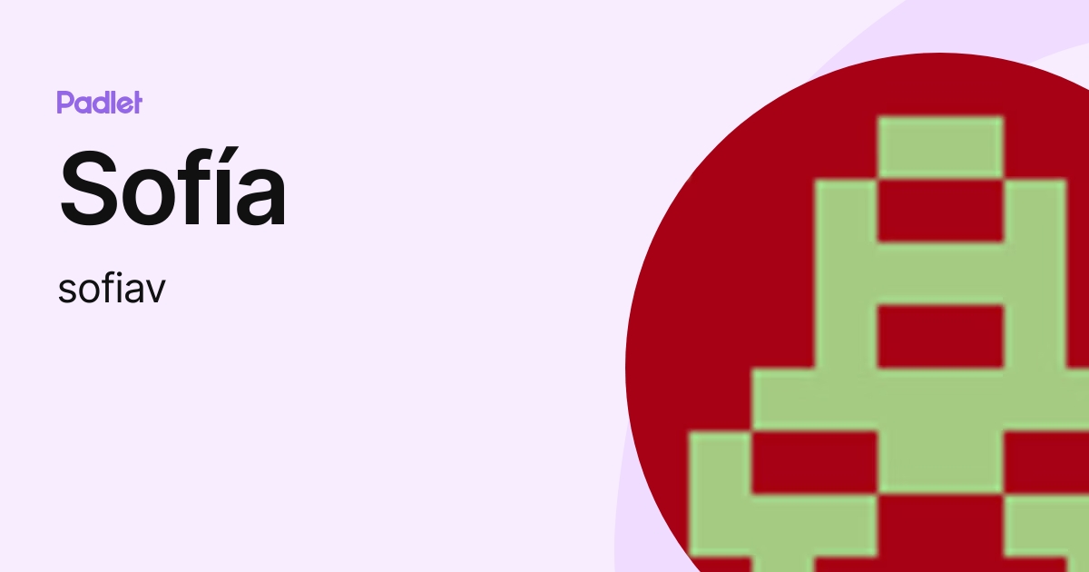 Sofía Sofiav Profile Padlet