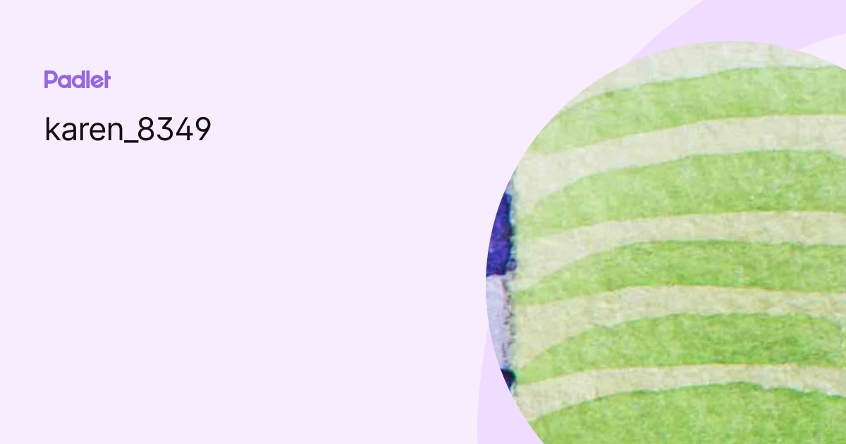 karen_8349 profile | Padlet