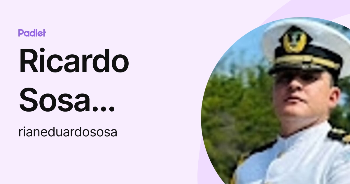 Ricardo Sosa Matta (rianeduardososa) profile | Padlet