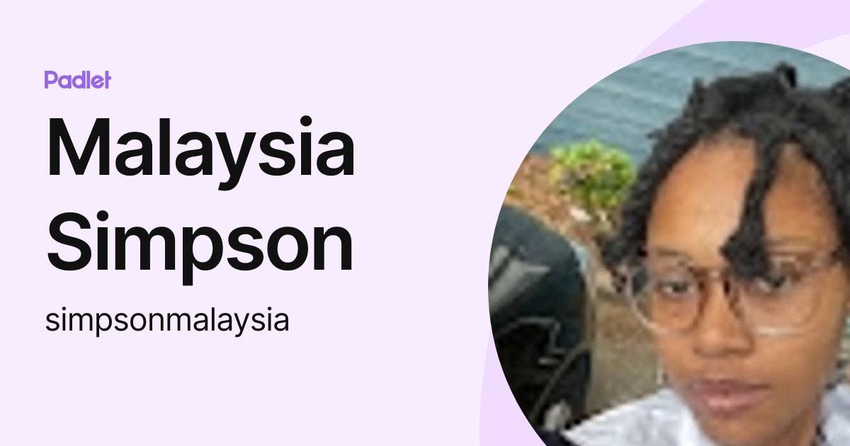 Malaysia Simpson (simpsonmalaysia) profile | Padlet