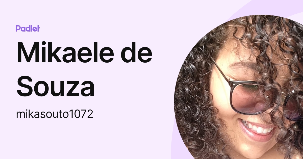 Mikaele de Souza (mikasouto1072) profile | Padlet