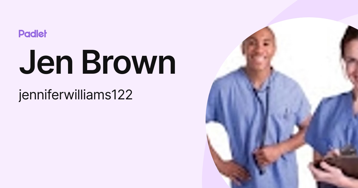 Jen Brown (jenniferwilliams122) profile | Padlet