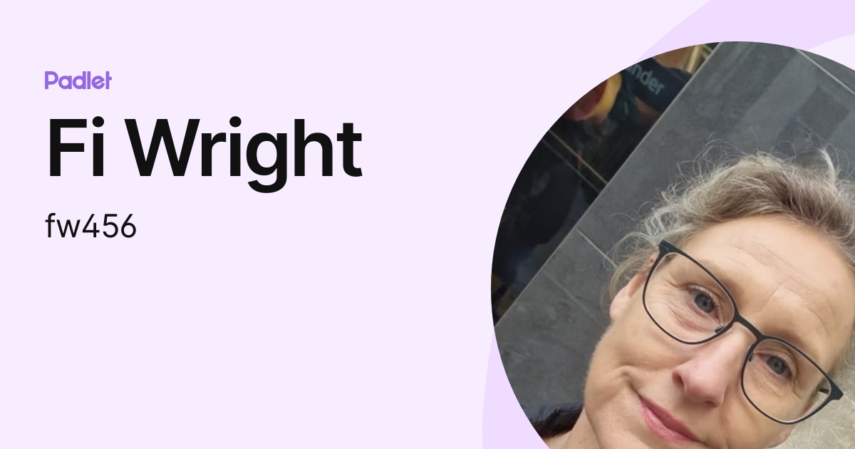 Fi Wright (fw456) profile | Padlet